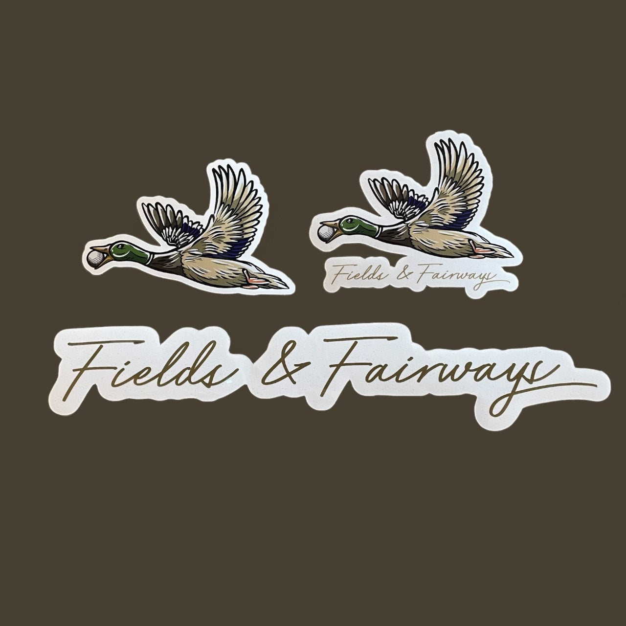 3-Pack Sticker Bundle – Fields & Fairways